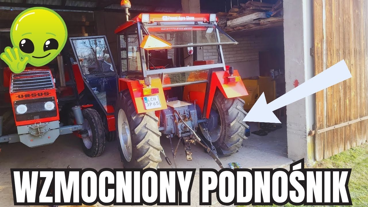 Jak Wzmocnić i Zregenerować Podnośnik W URSUSIE C 360 3p - YouTube