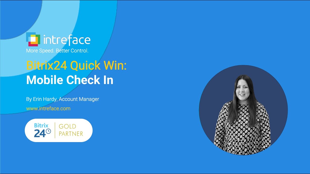 Bitrix24 Quick Win: Mobile Check In - YouTube