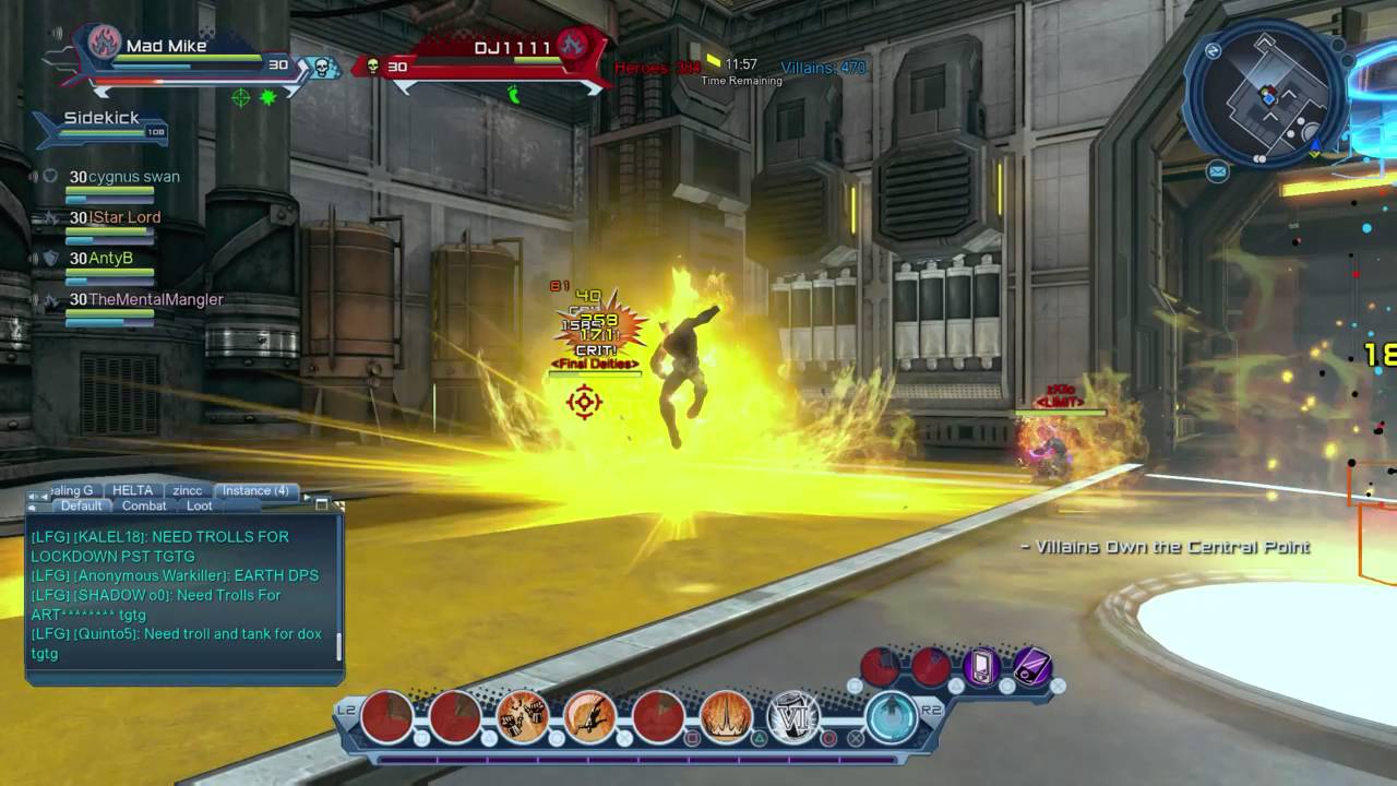 Dcuo fire pvp - YouTube