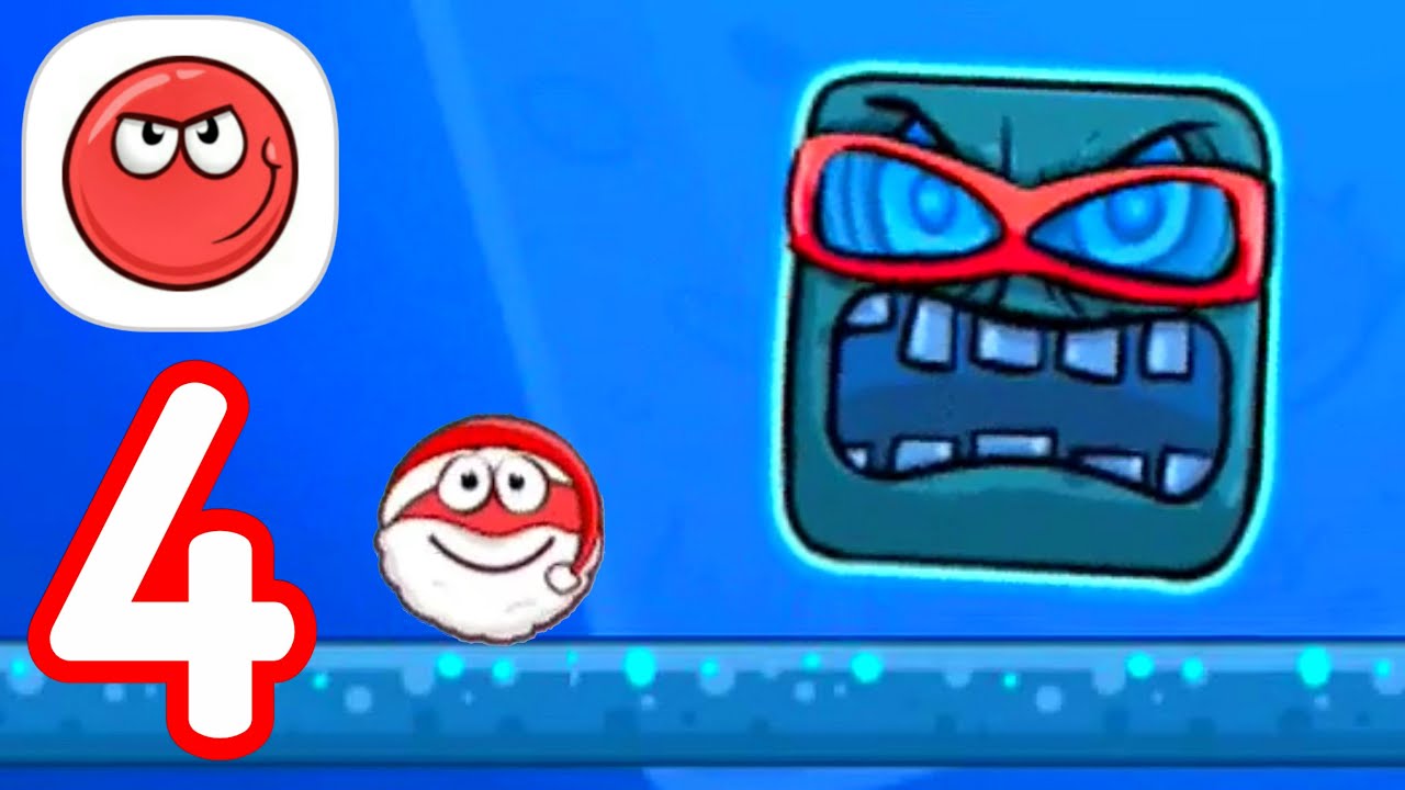 Red Ball 4 Christmas-(Gameplay 4)-Niveles Del 46 Al 60 - YouTube