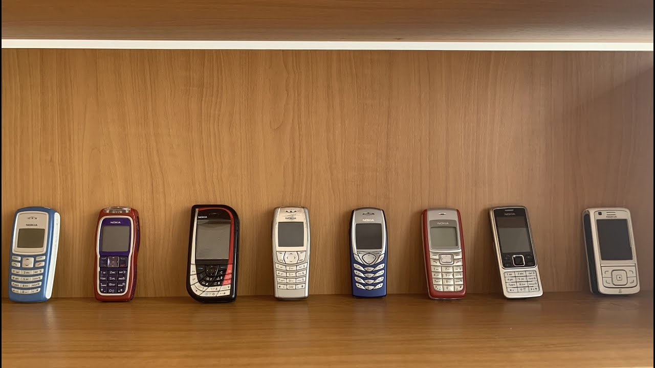 All my NOKIAS Startup & shutdown! 10+ phones - Collection - YouTube