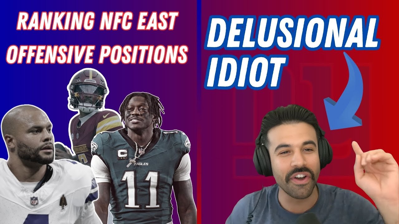 Cowboys blogger calls out Nick’s NFC East rankings - YouTube