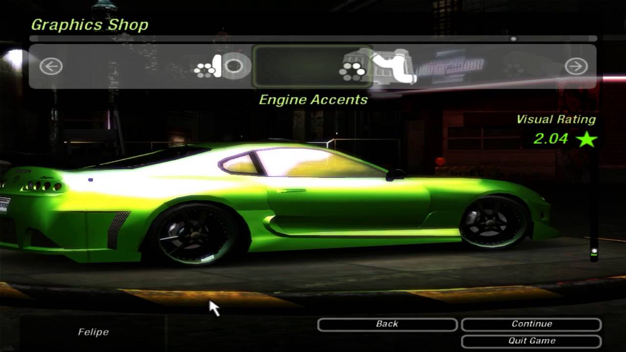 NFSU2 Tunando carros#2 - Toyota Supra - YouTube