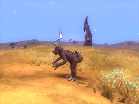 Spore - Meteor attack on planet Spord - YouTube