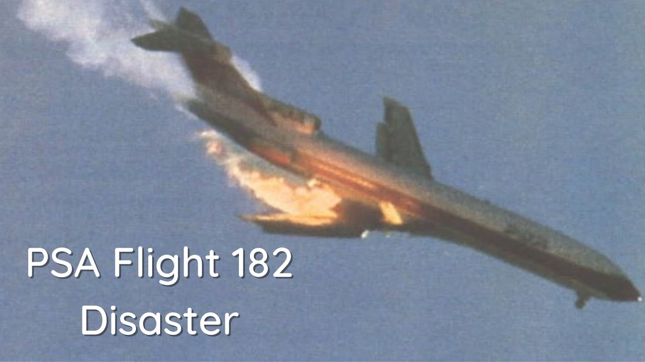 PSA Flight 182 Disaster | Mid-Air Collision Over San Diego - YouTube