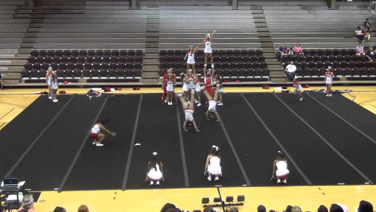 2015 UIW Cheer-Blackout - YouTube