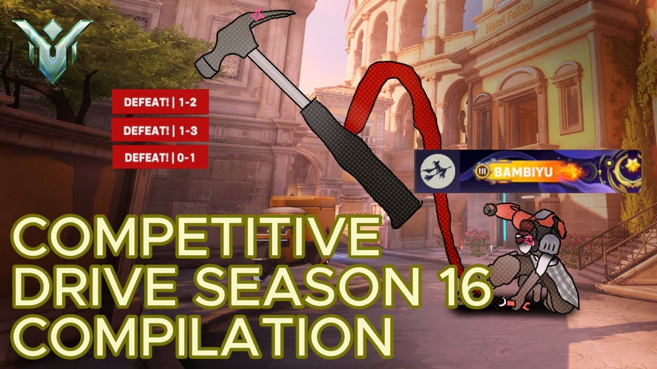 season 16 comp drive was actually not fun... | overwatch 2 - YouTube