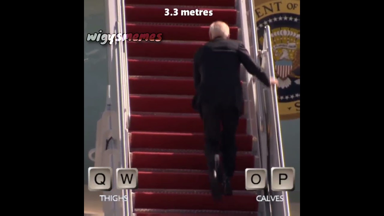 joe biden trips QWOP edition meme - YouTube