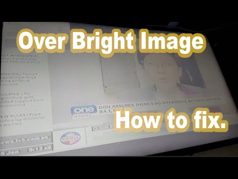 Over Bright Image How to fix. - YouTube