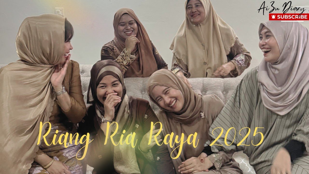 SELAMAT HARI RAYA | Meriah Raya Lain Macam‼️ | AIDILFITRI 2025 [VLOG ...