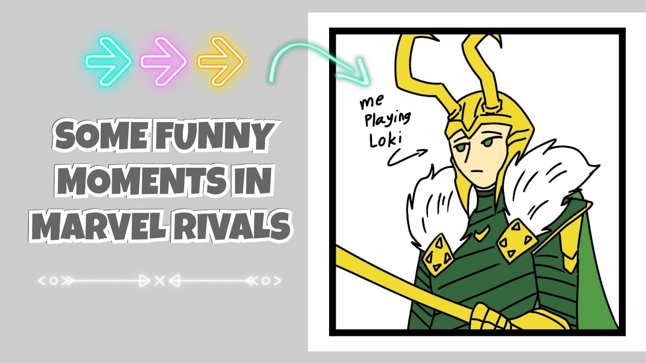 SOME FUNNY MOMENTS IN MARVEL RIVALS | I DRAW COMICS - YouTube
