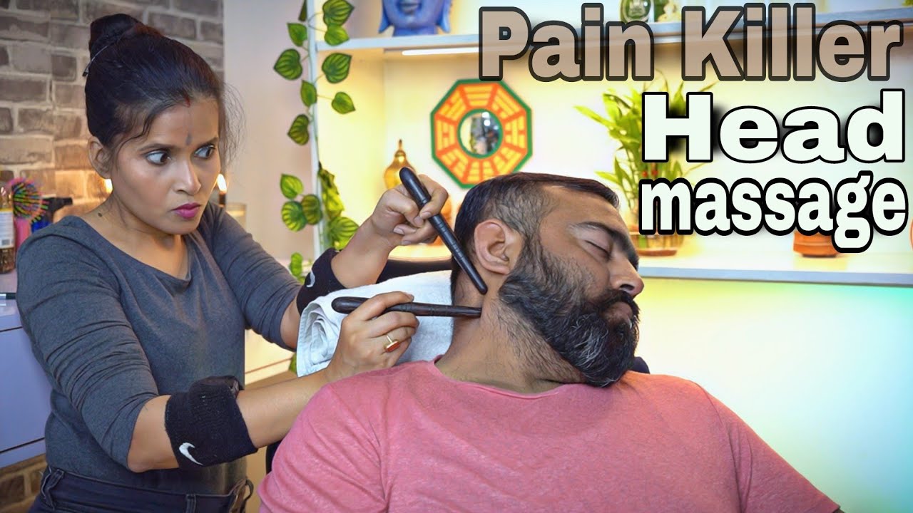 Cosmic Lady Done Painkiller Head Massage For Beautiful Dreamy🥰 Sleep 😴 ...
