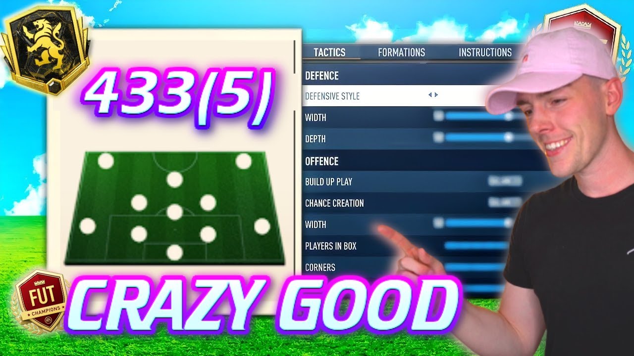 BEST 433(5) CUSTOM TACTICS IN FIFA 23 ULTIMATE TEAM.. w/ EA FC 24 ...