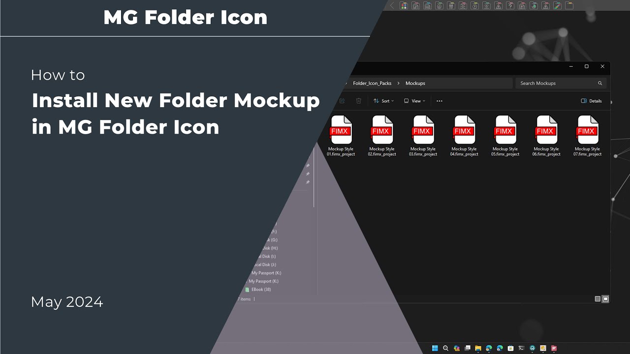 How to Install Icon Mockup in MG Folder Icon Pro - YouTube