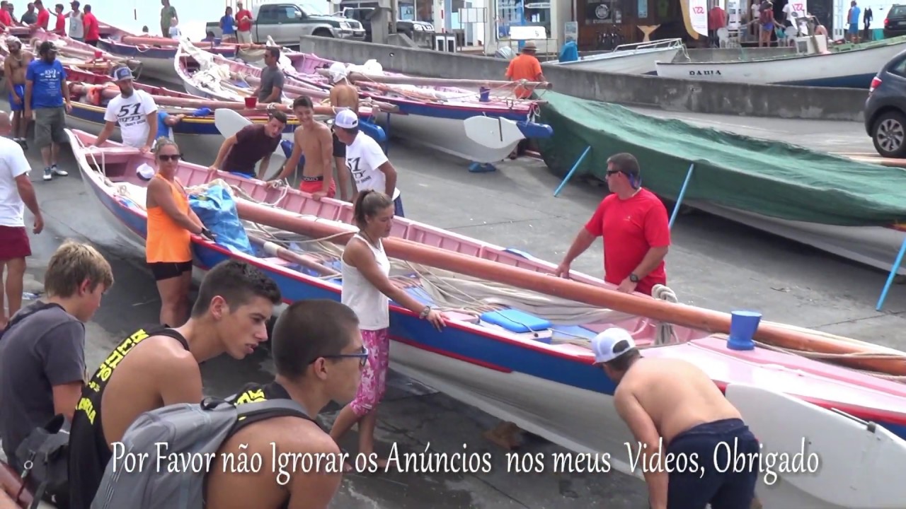 Regata Botes Baleeiros 2019 Lajes Ilha do Pico Açores - YouTube