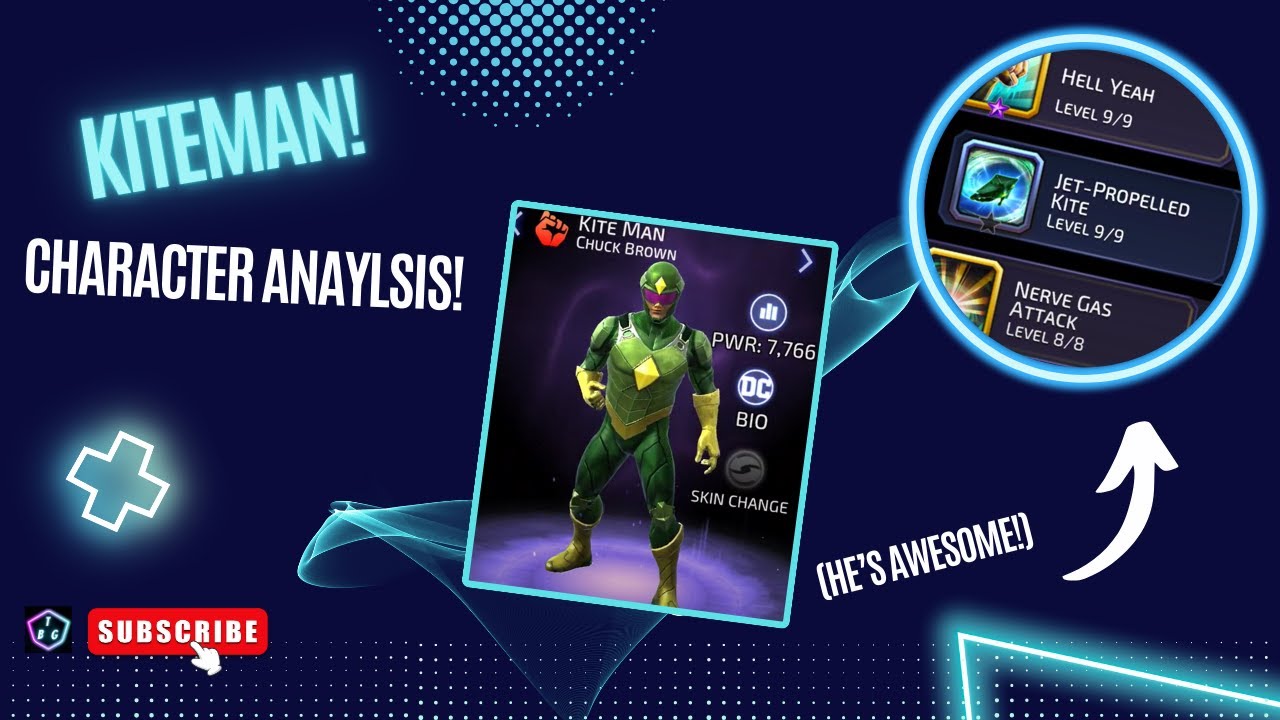 DC Legends Kiteman! Character Analysis with Rift! - YouTube