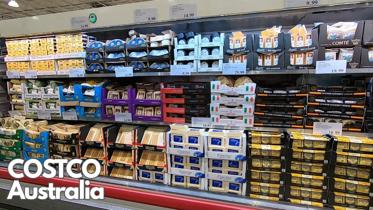 Shopping at COSTCO Australia - Cheese Blocks - Coffee Pods - Juice ...