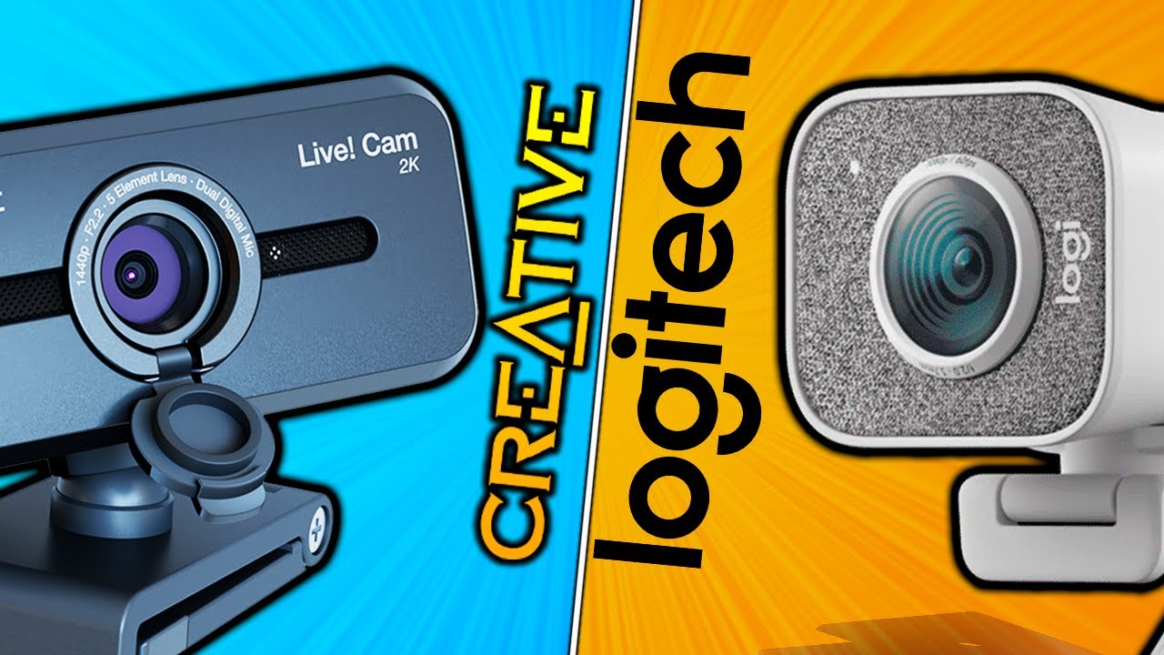 Logitech Streamcam vs Creative Livecam Sync V3 - YouTube