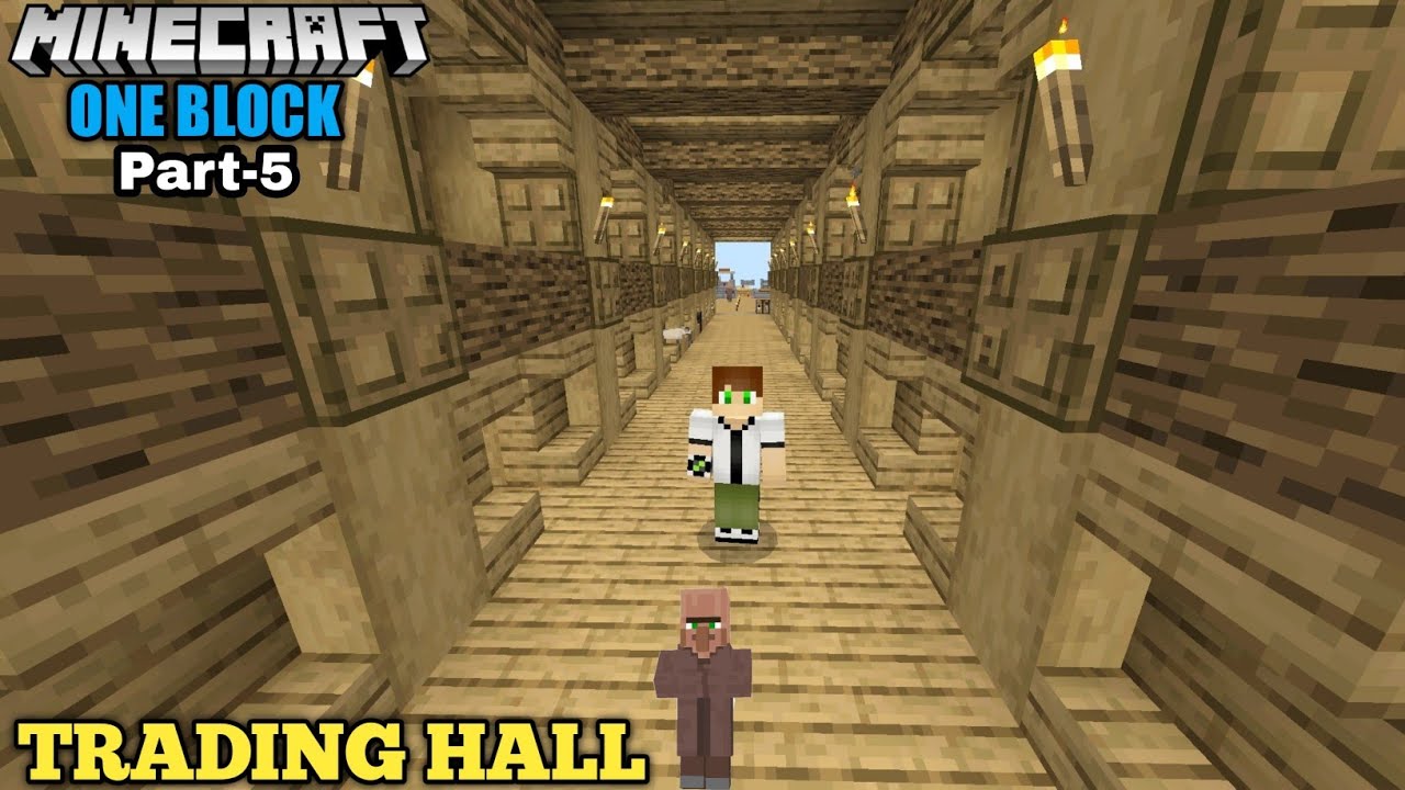 Minecraft pocket edition | Minecraft One Block Gameplay | One Block ...