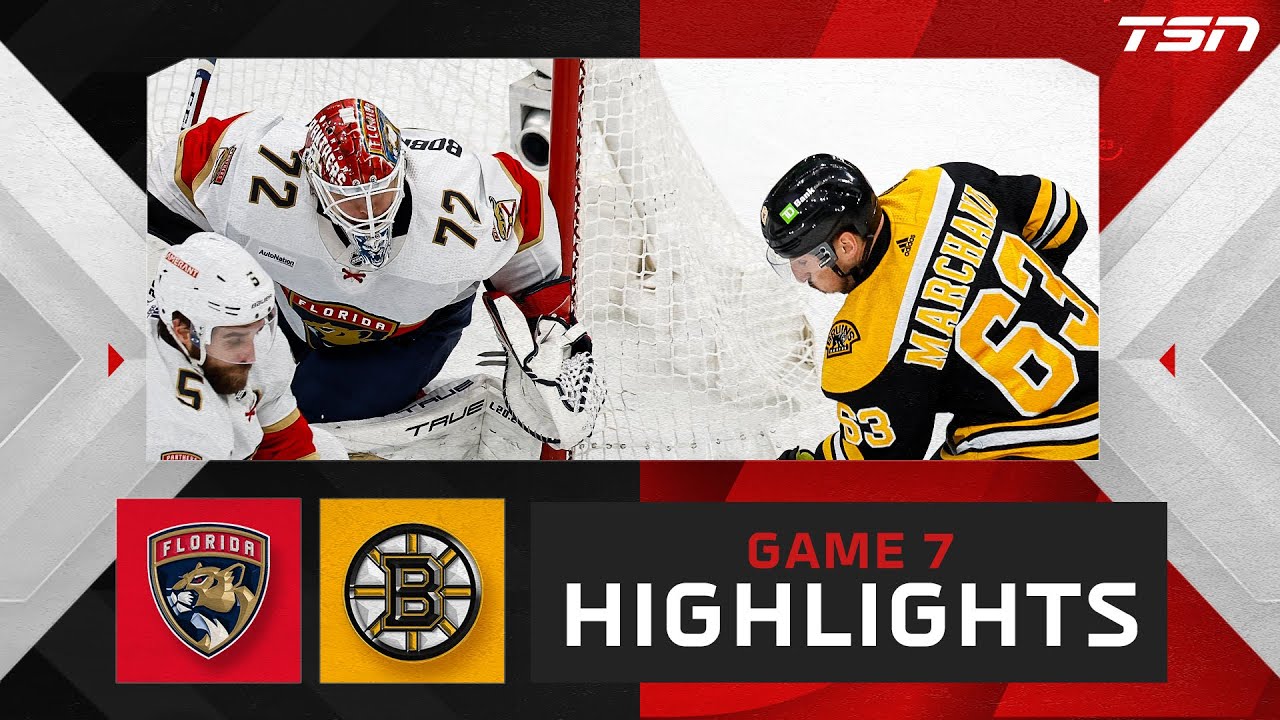 HIGHLIGHTS: GAME 7 - Florida Panthers vs. Boston Bruins - YouTube