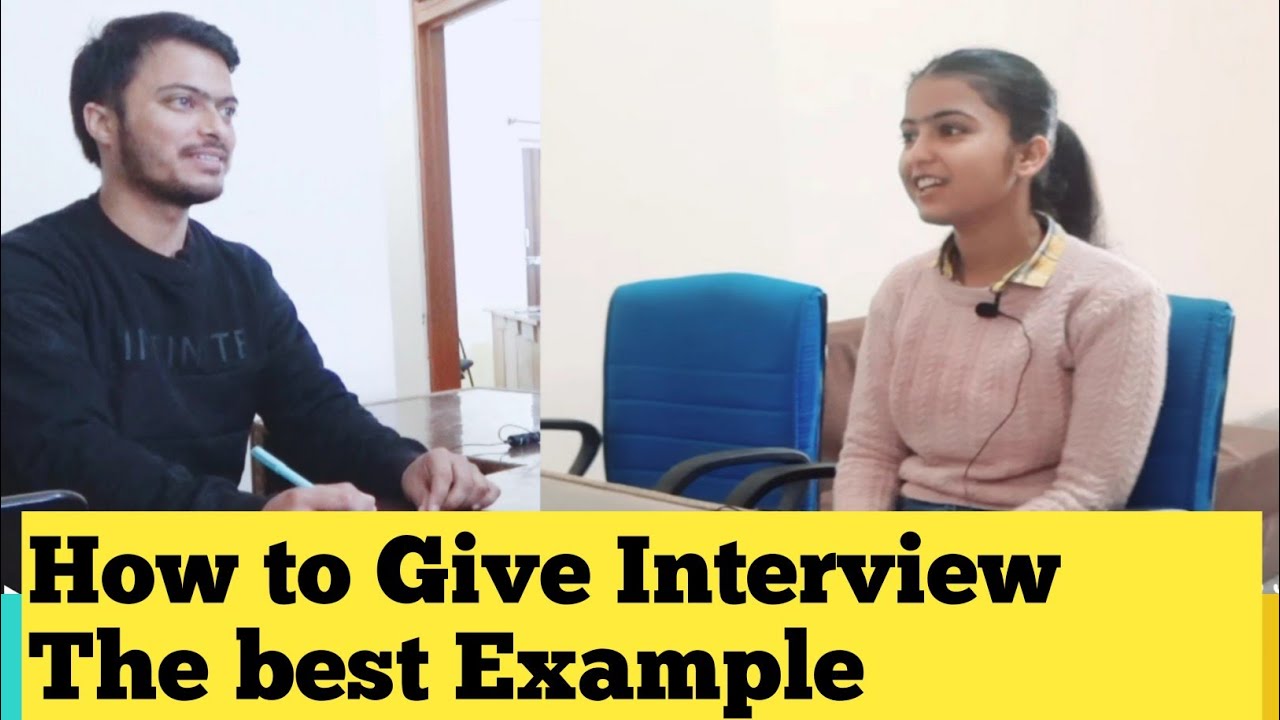 How to give interview Question and answer Fresher Real Interview/ Mock ...