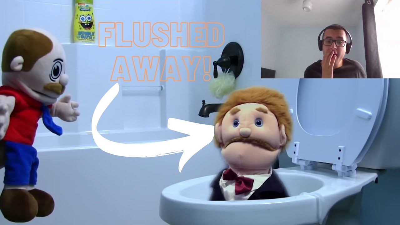 MARVIN FLUSHES GOODMAN DOWN THE TOILET! | SML Movie: Jeffy's Butler ...