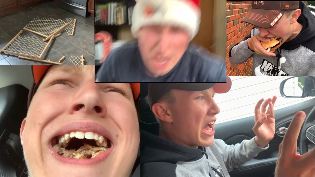 Nate’s Fast Food Rage (Food Vlog Ruined!!!😨😨) - YouTube