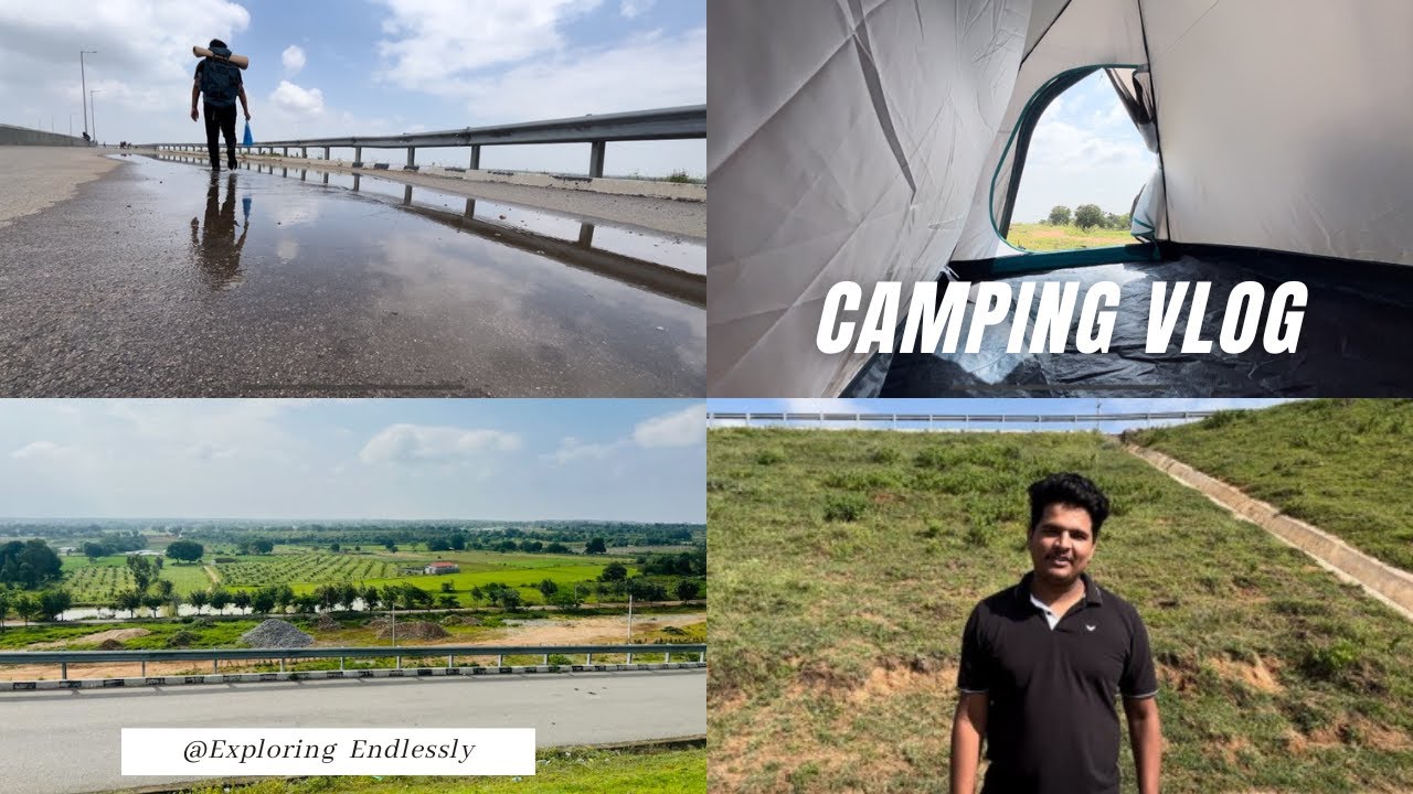Camping Vlog in Hyderabad | Lake Camping In India | Exploring Endlessly - YouTube