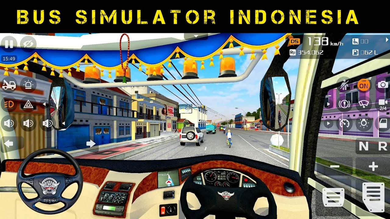 bus simulator Indonesia | Bus driving game | bus game | - YouTube