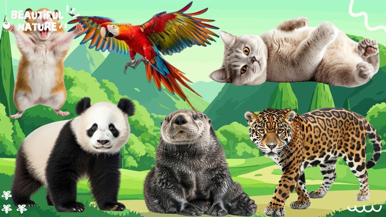 Discover Animal Sounds: Rabbit, Horse, Bald eagle, Elephant, Wild Boar ...