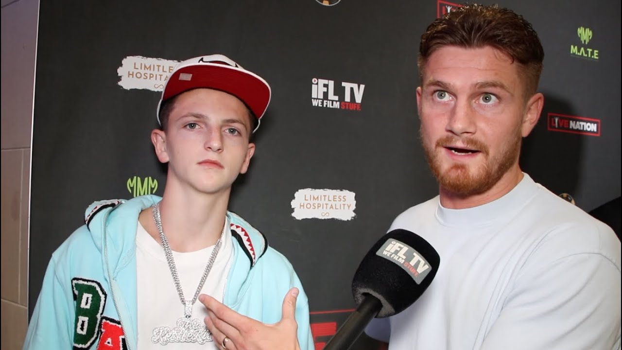 "HE LOOKED SHOOK!" - LIGHTNING JUNIOR & ARCHIE SHARP ON ANTHONY JOSHUA ...