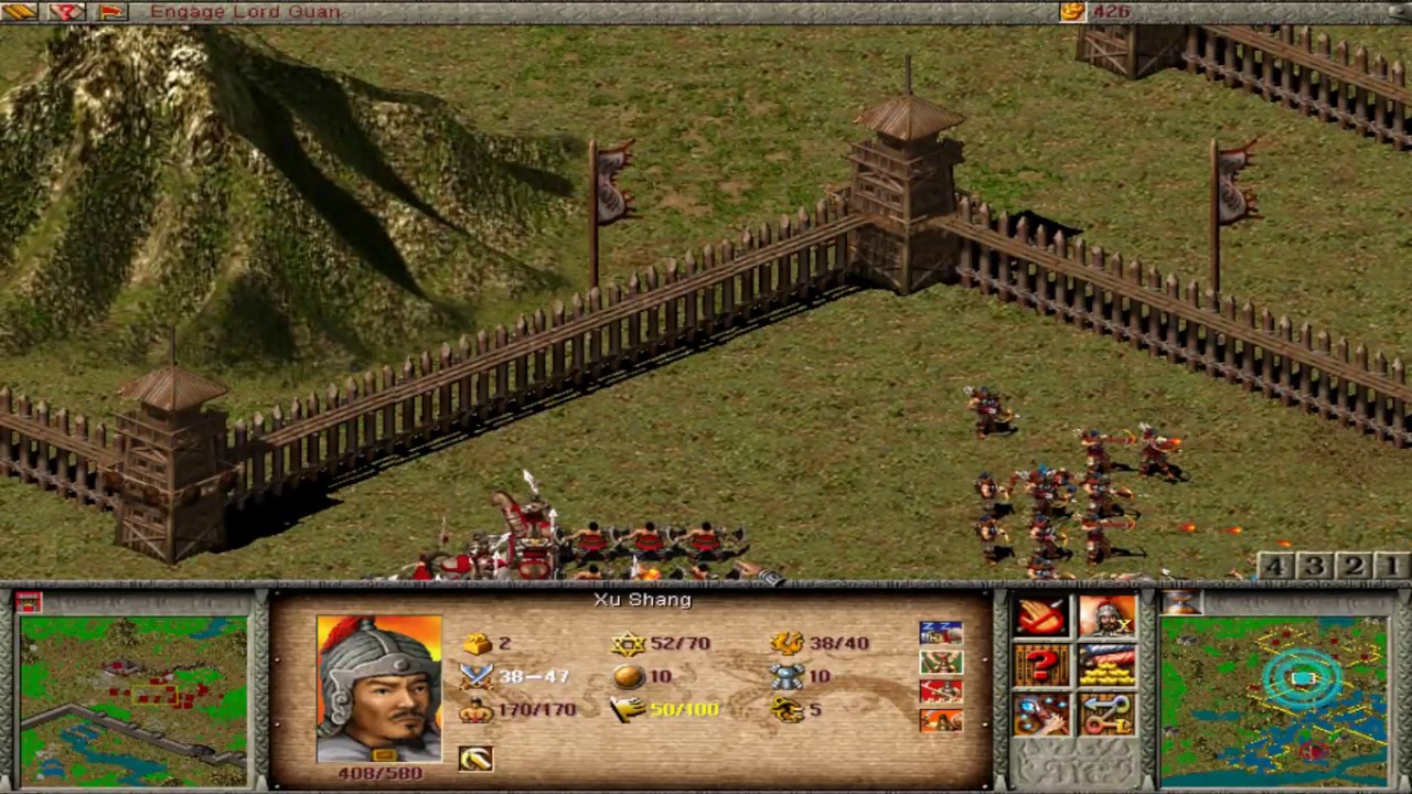 Dragon Throne Battle of Red Cliffs - Cao Cao Level 7 - Part 1 - YouTube