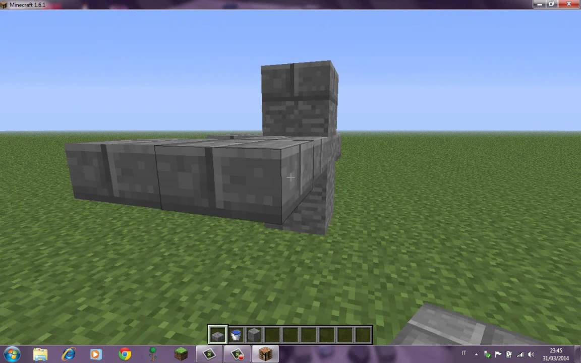 come fare una piccola fontana su minecraft - YouTube