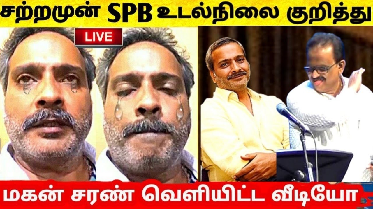 SPB அப்பா உடல்நிலை சீராக உள்ளது ! SP Charan updates on SPB health ...