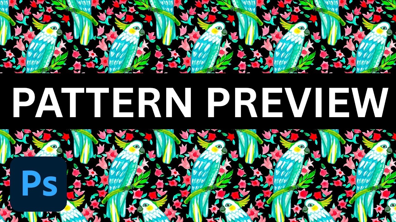 How to Design Repeat Patterns in Photoshop 2025 - YouTube
