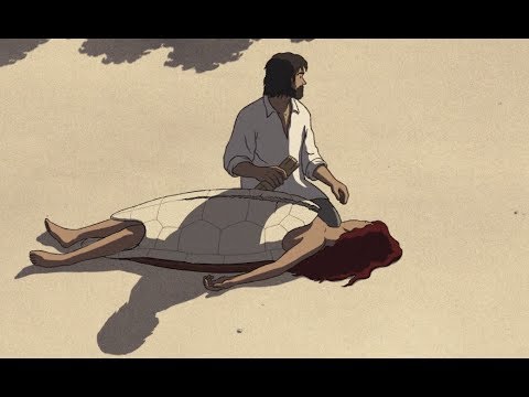 The Red Turtle (2016) - 'The Girl' scene [1080]