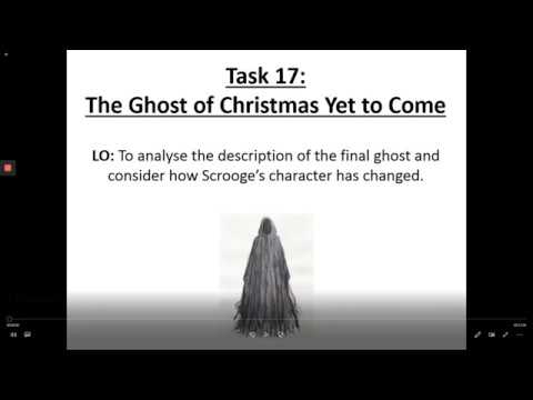 A Christmas Carol Task 17 - The Ghost of Christmas Yet to Come - YouTube