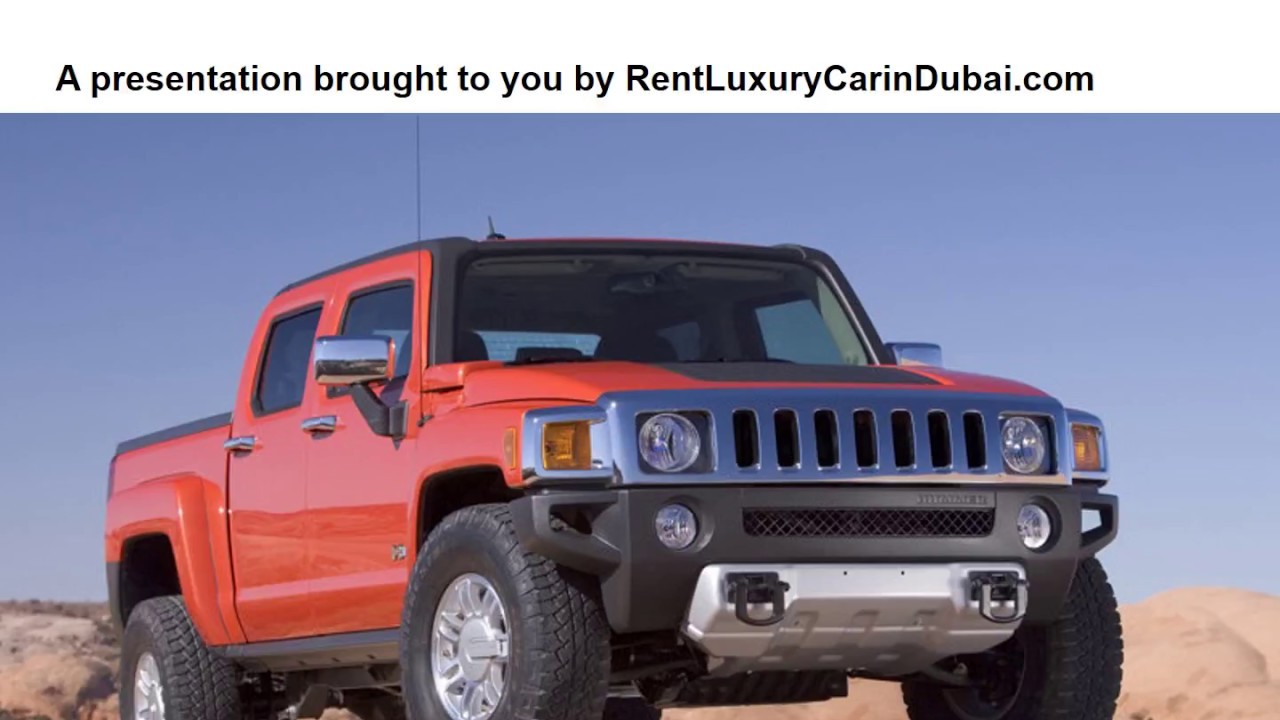 Rent a Hummer in Dubai - YouTube