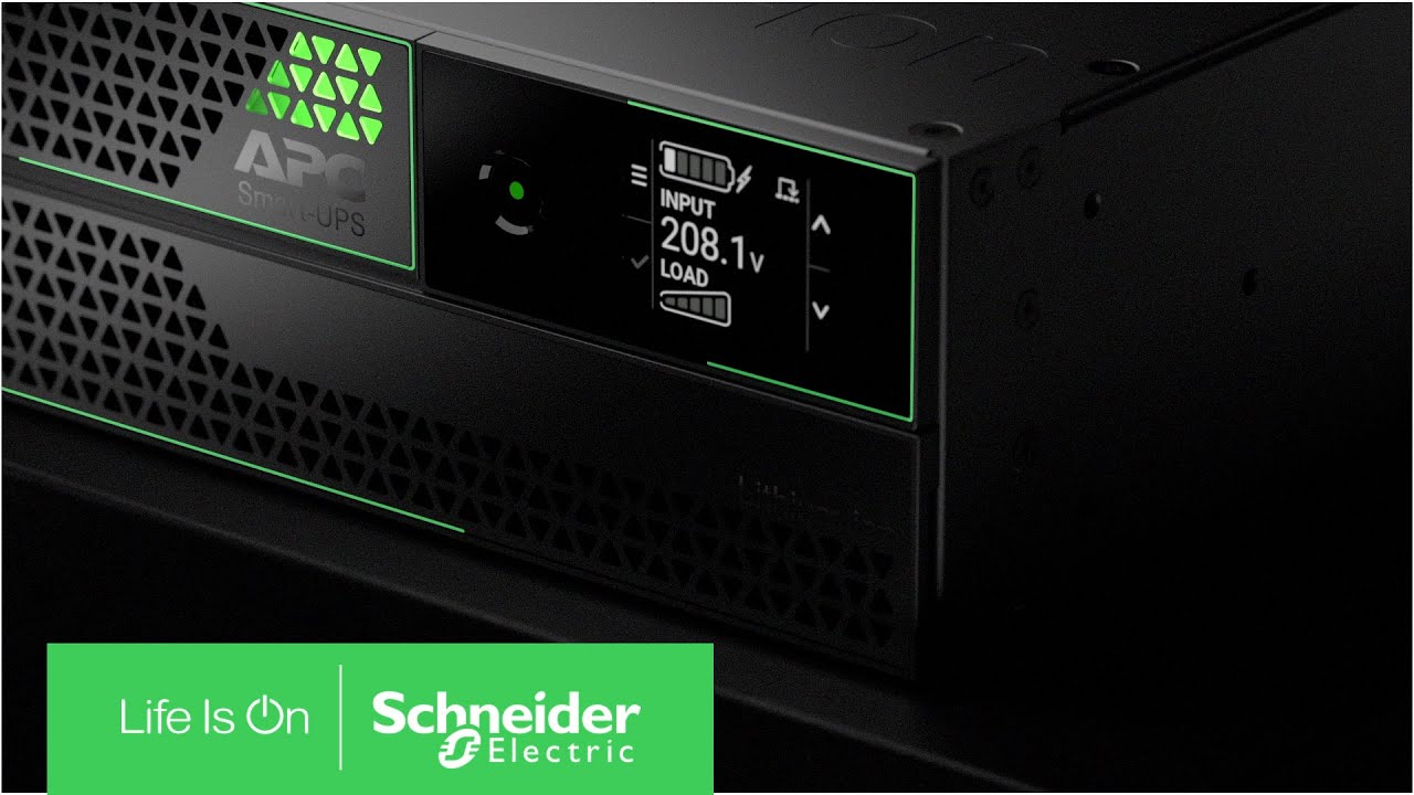 Introducing the smallest & lightest lithium-ion 5kW UPS — APC Smart-UPS ...