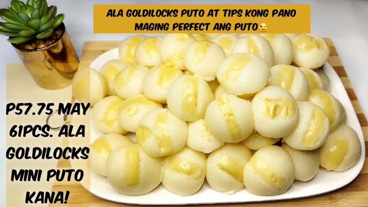 ALA GOLDILOCKS PUTO | TIPS KONG PANO MAGING PERFECT ANG PUTO - YouTube