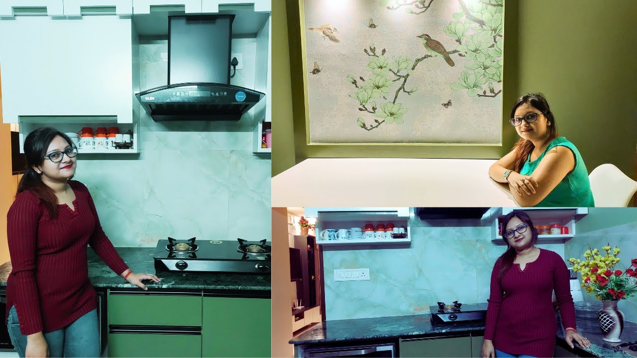 Modular Kitchen Tour | Modern Modular Kitchen Design Ideas | Dining ...