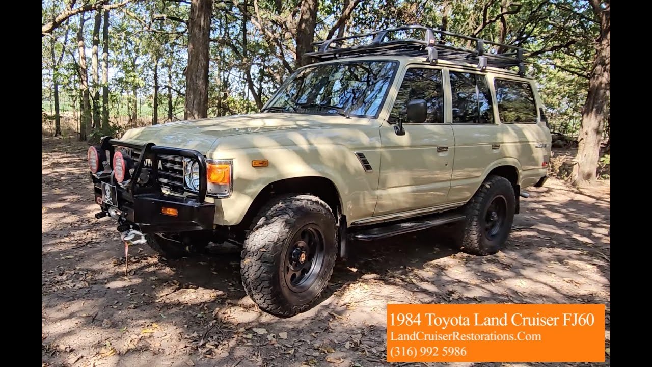 Custom Restored "1984 FJ60 Toyota Land Cruiser" | Tan Beauty with LS3 ...