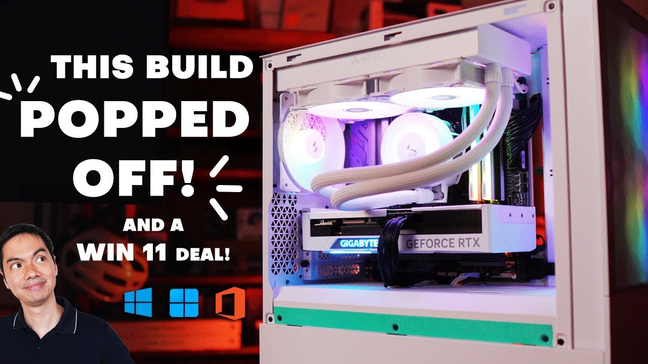 How to build in a Fractal Design Pop Air Case - YouTube