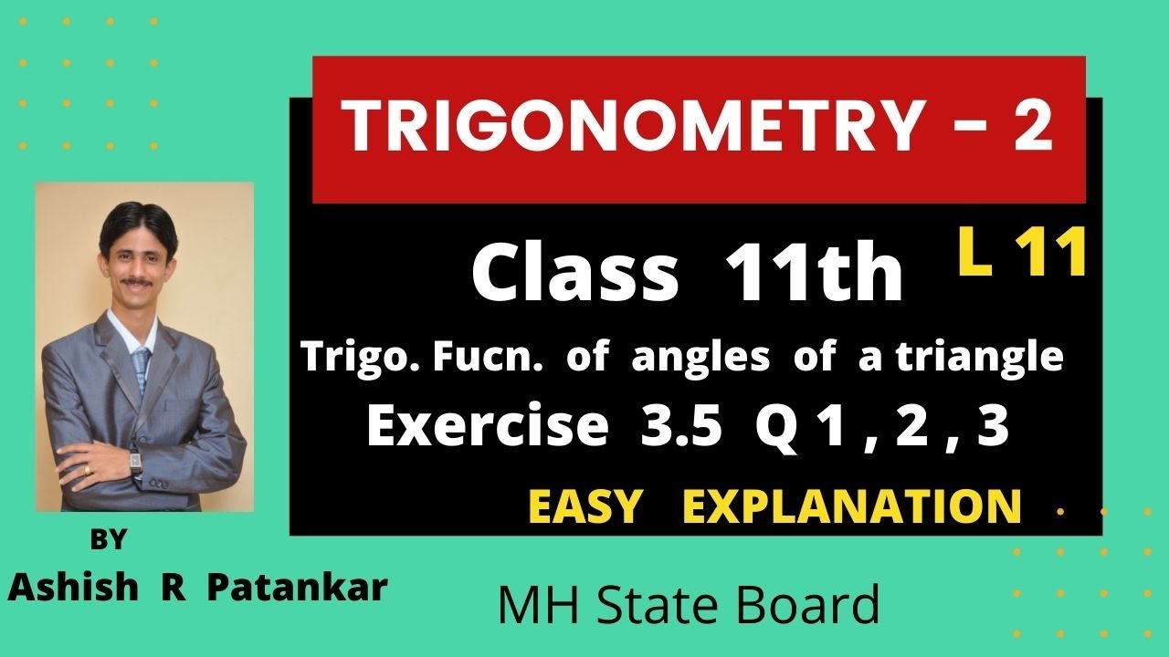 11th Trigonometry 2 : Lecture 11 - YouTube