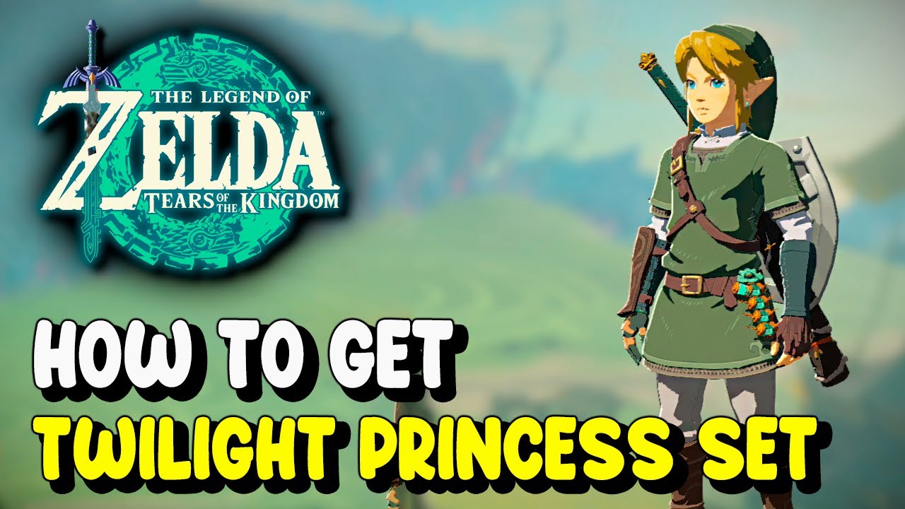 Zelda Tears of the Kingdom TWILIGHT SET LOCATION (Twilight Princess Set ...