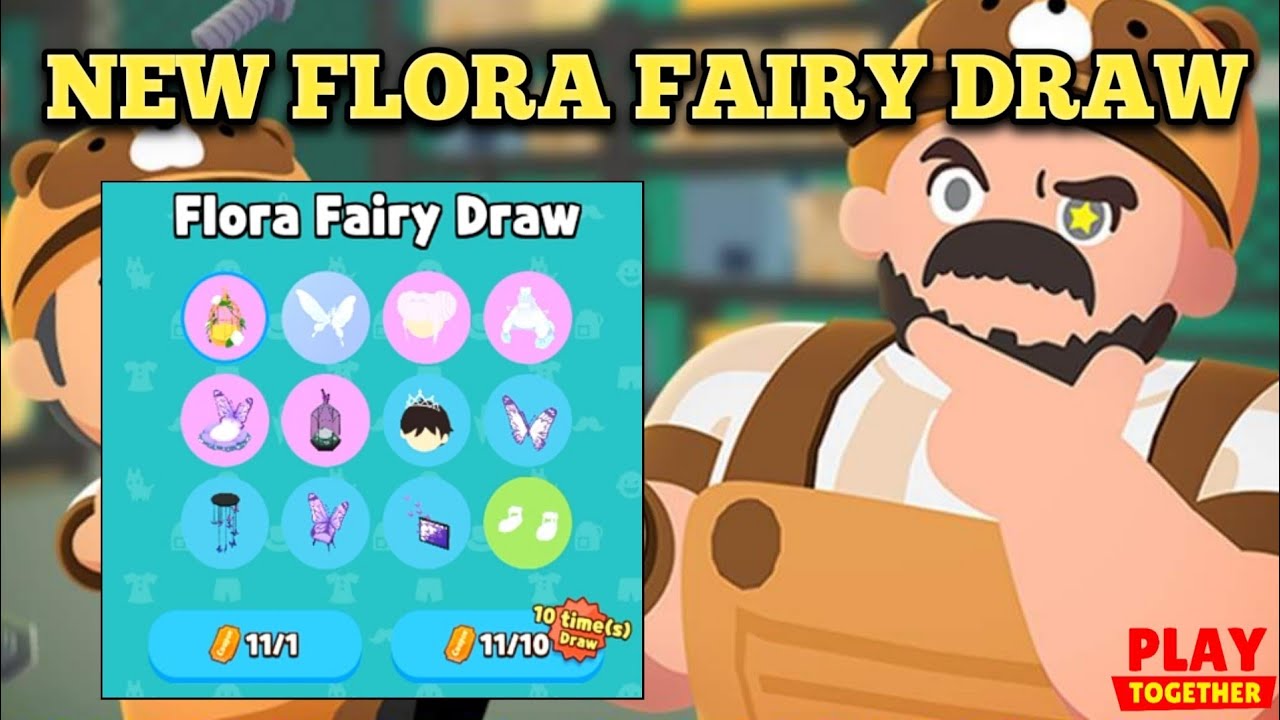 TEST MY LUCK ON NEW FLORA FAIRY DRAW | PLAY TOGETHER - YouTube