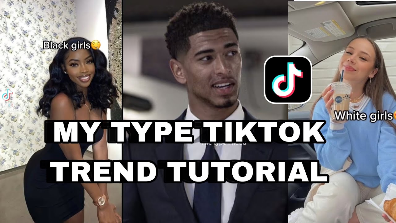 my type tiktok trend tutorial | how to do the my type tiktok trend ...