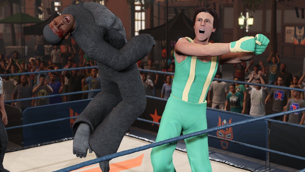 Sponge vs Bleps 2K Tuesday Championship | WWE 2K22 - YouTube