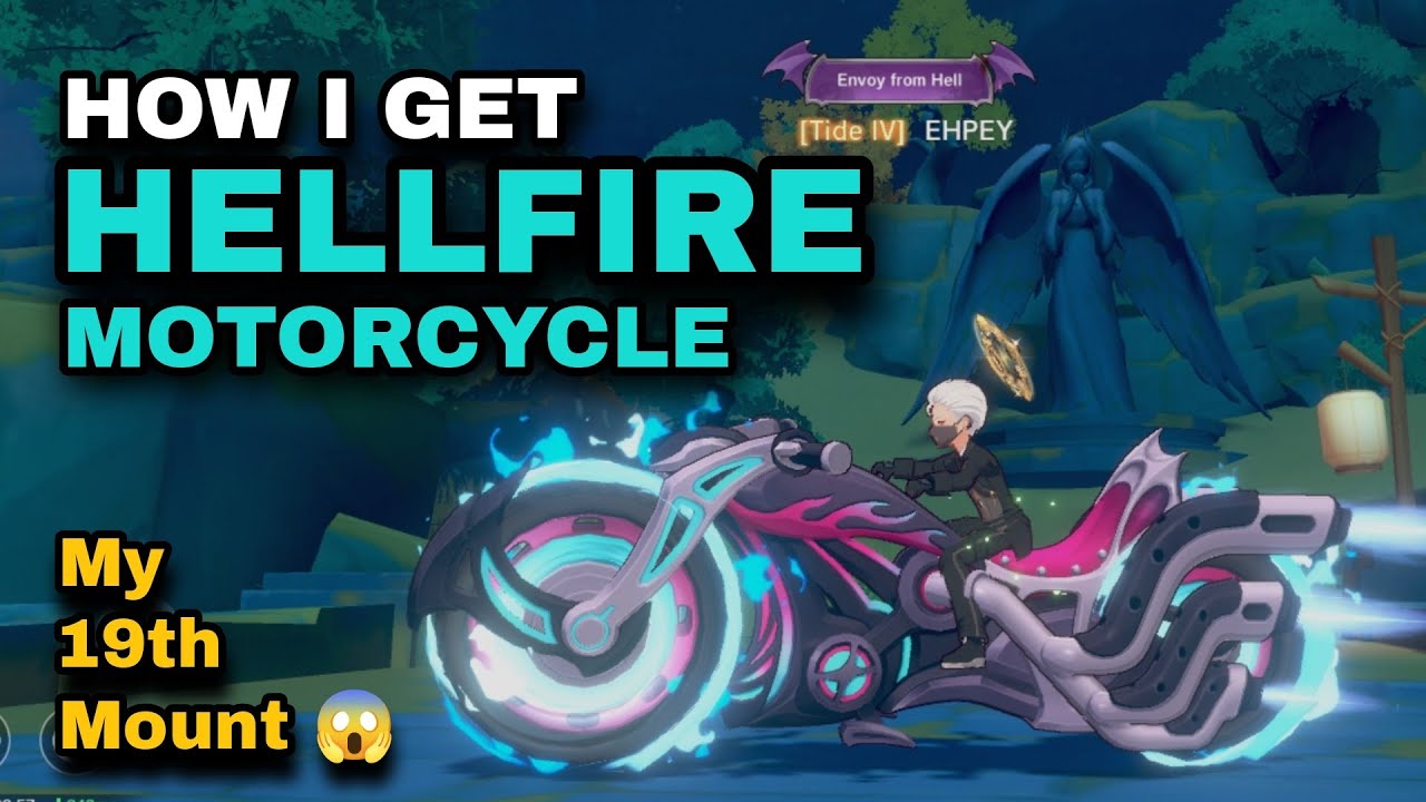 The Legend of Neverland: How To Get HELLFIRE MOTORCYCLE MOUNT (MY 19TH ...