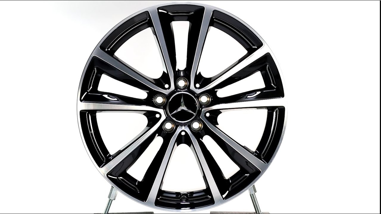 18" Mercedes 5 Twin Spoke Wheels for B Class A24640106007X23 ...